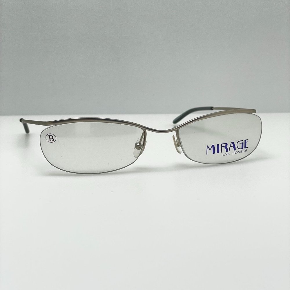 Mirage Eyeglasses Eye Glasses Frames Ej205 Silver 55-… - Gem